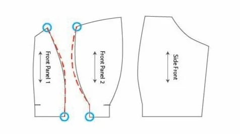 TUTORIAL - Inner Fullness Alteration for Akeru Bra Pattern — LilypaDesigns