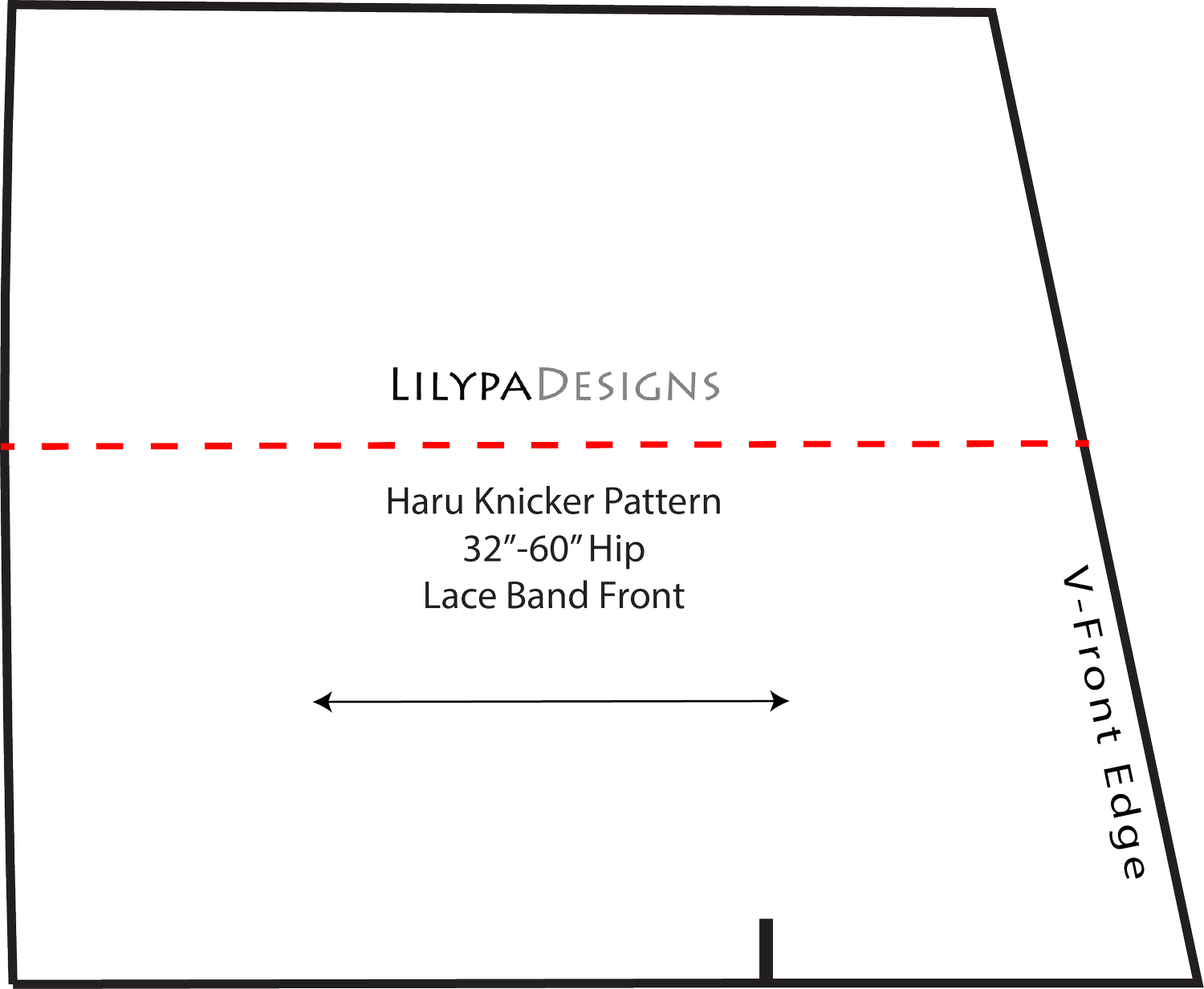 TUTORIAL - Adjusting Lace Band Height for Haru Knickers — LilypaDesigns