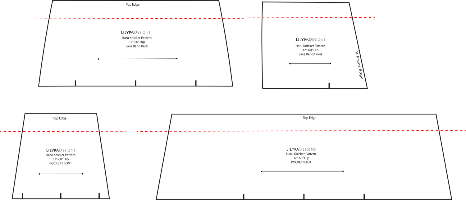 TUTORIAL - Adjusting Lace Band Height for Haru Knickers — LilypaDesigns