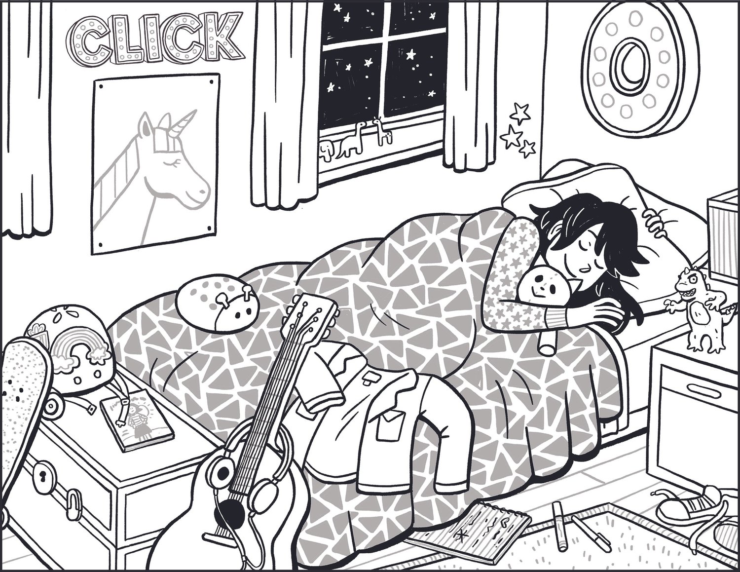 Kayla Miller - coloring page