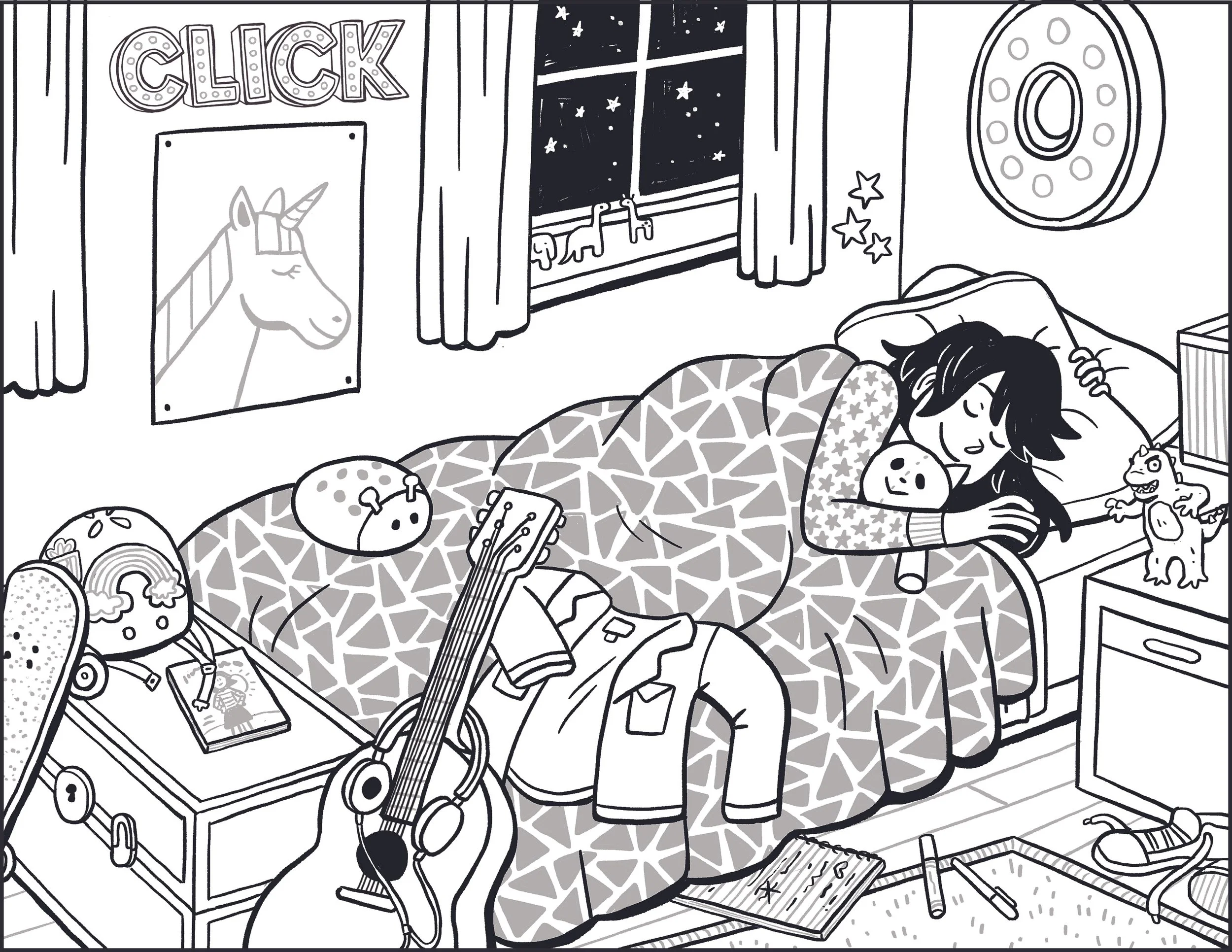 Kayla Miller - coloring page