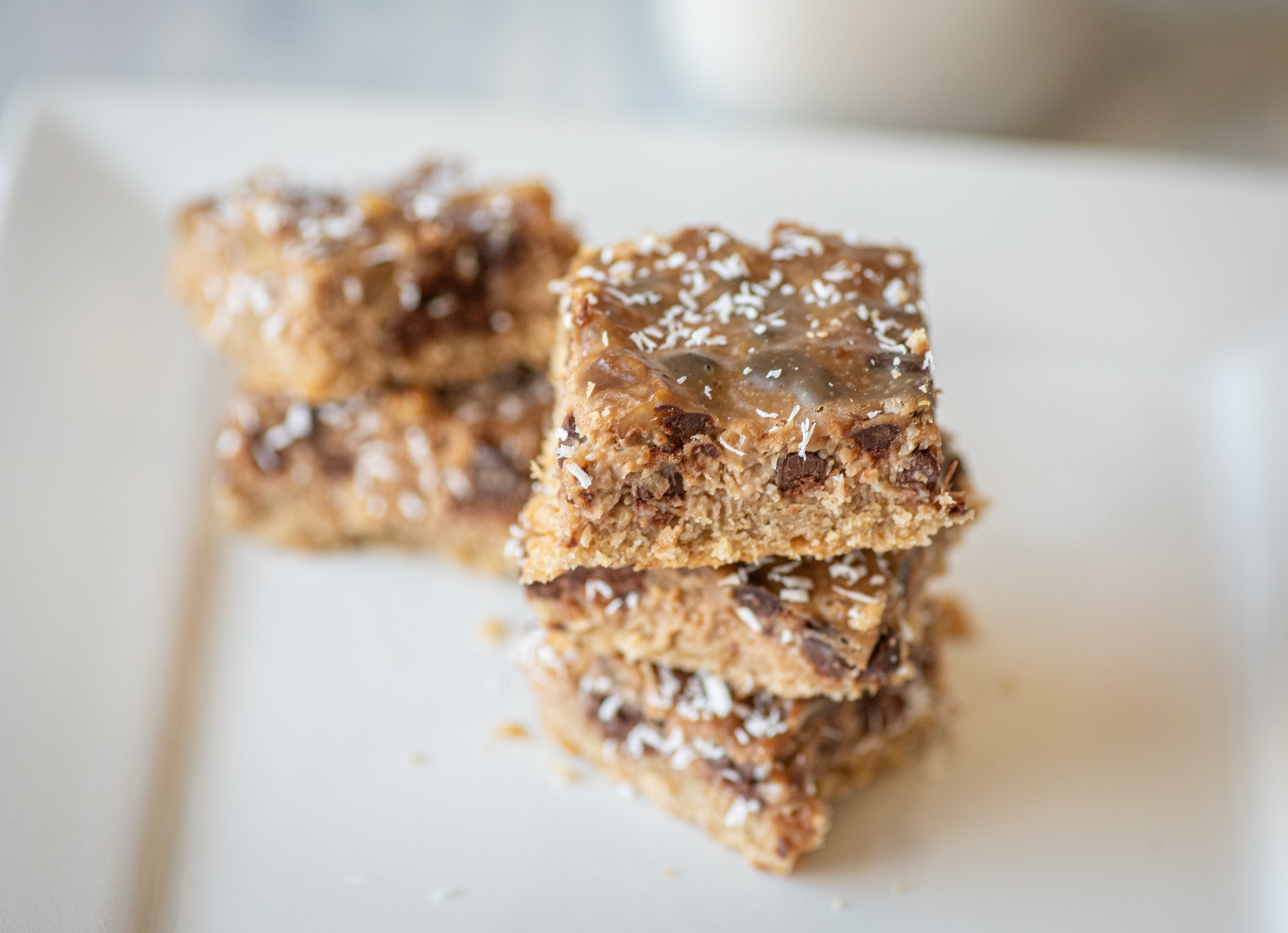 Lightened up seven layer bars — Happy Apple Vegan