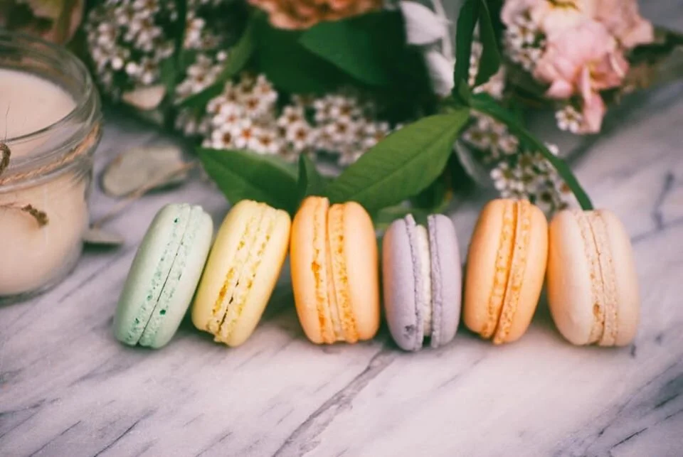 %Lemon Thyme Macarons