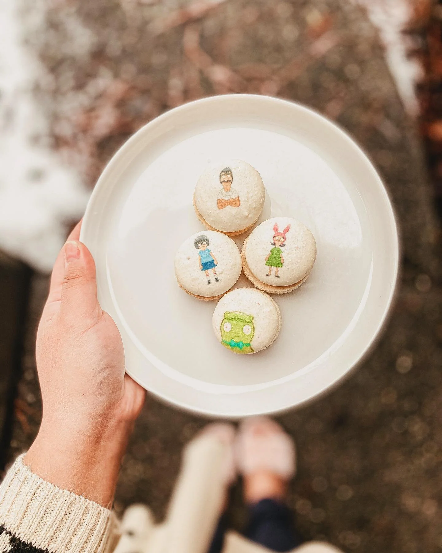 %Lemon Thyme Macarons