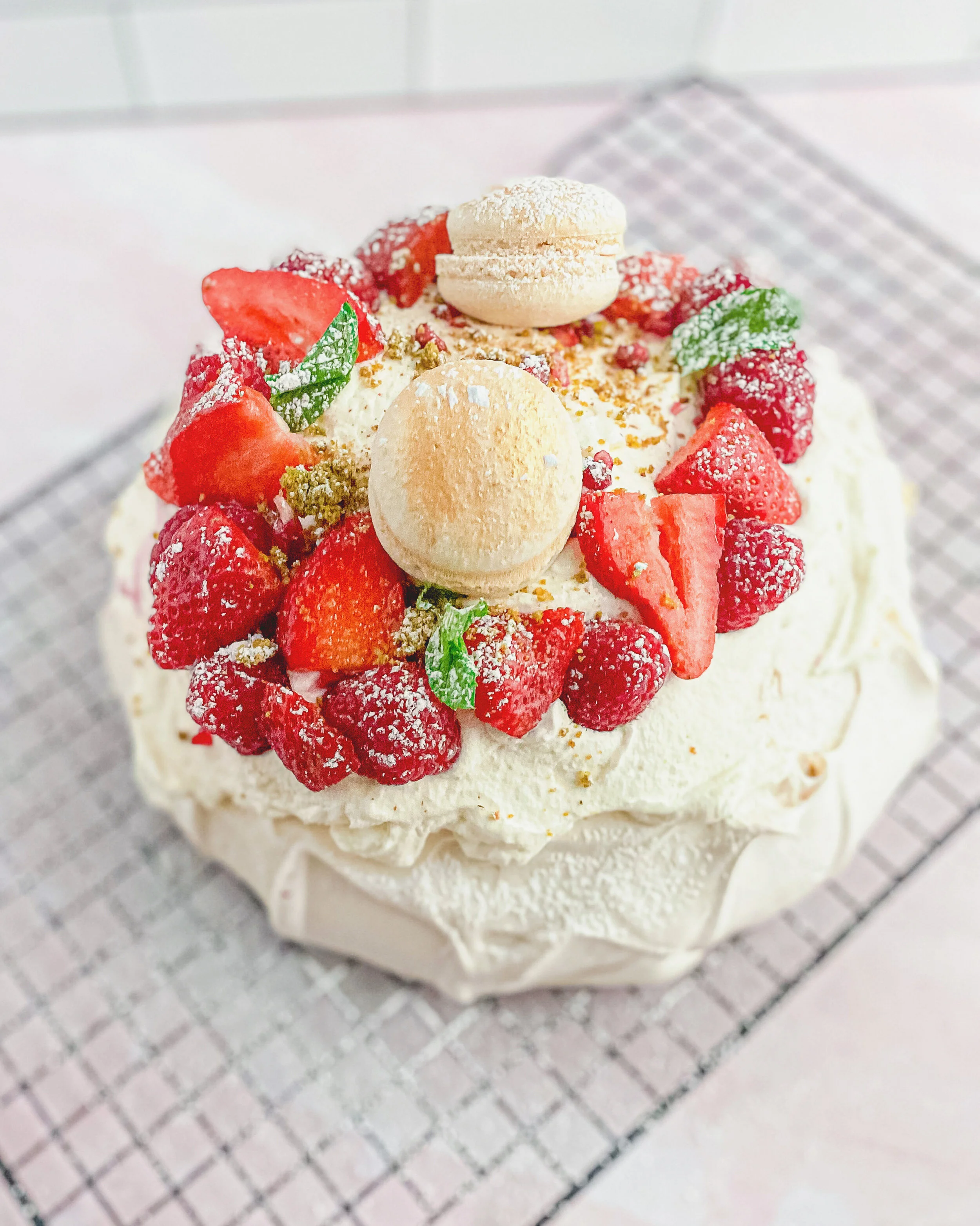 %Lemon Thyme Macarons