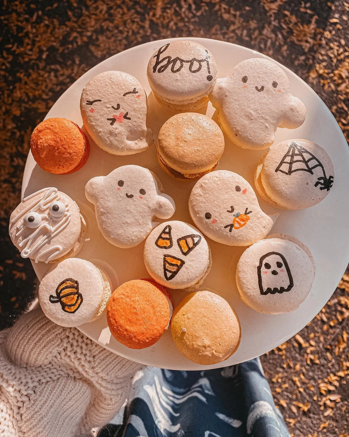 %Lemon Thyme Macarons