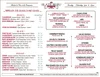 MENU — Slate Bleu Restaurant