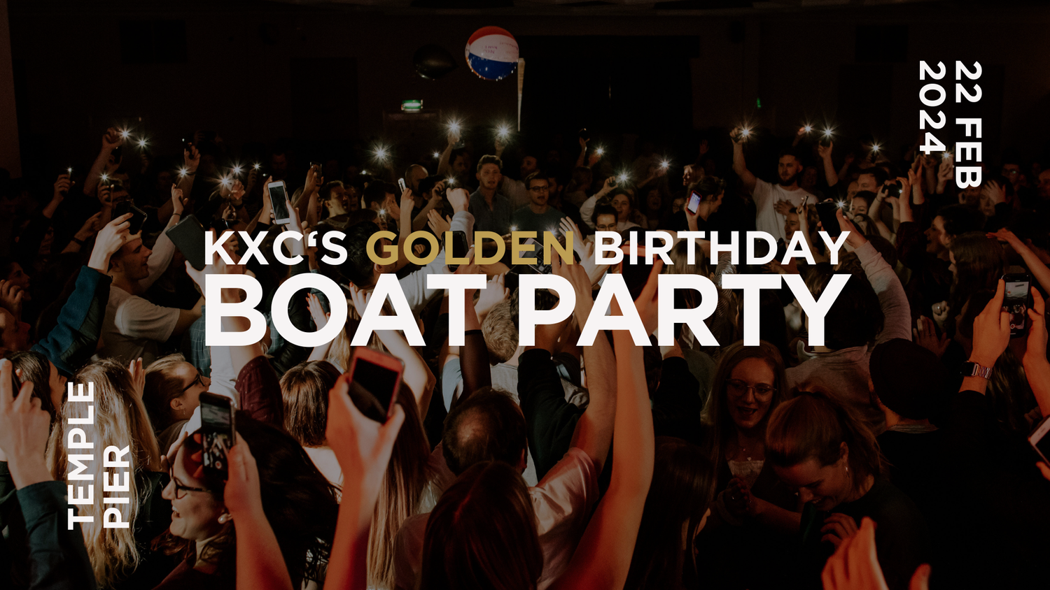 KXC's Golden Birthday Boat Party — KXC