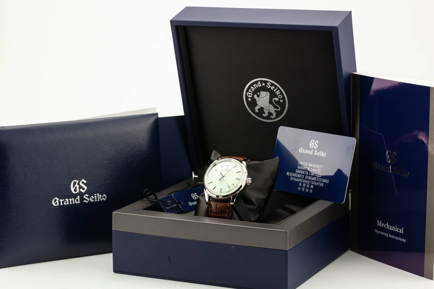 Grand Seiko Genbi Valley Limited Edition Light Green SBGW273 — Watch ...