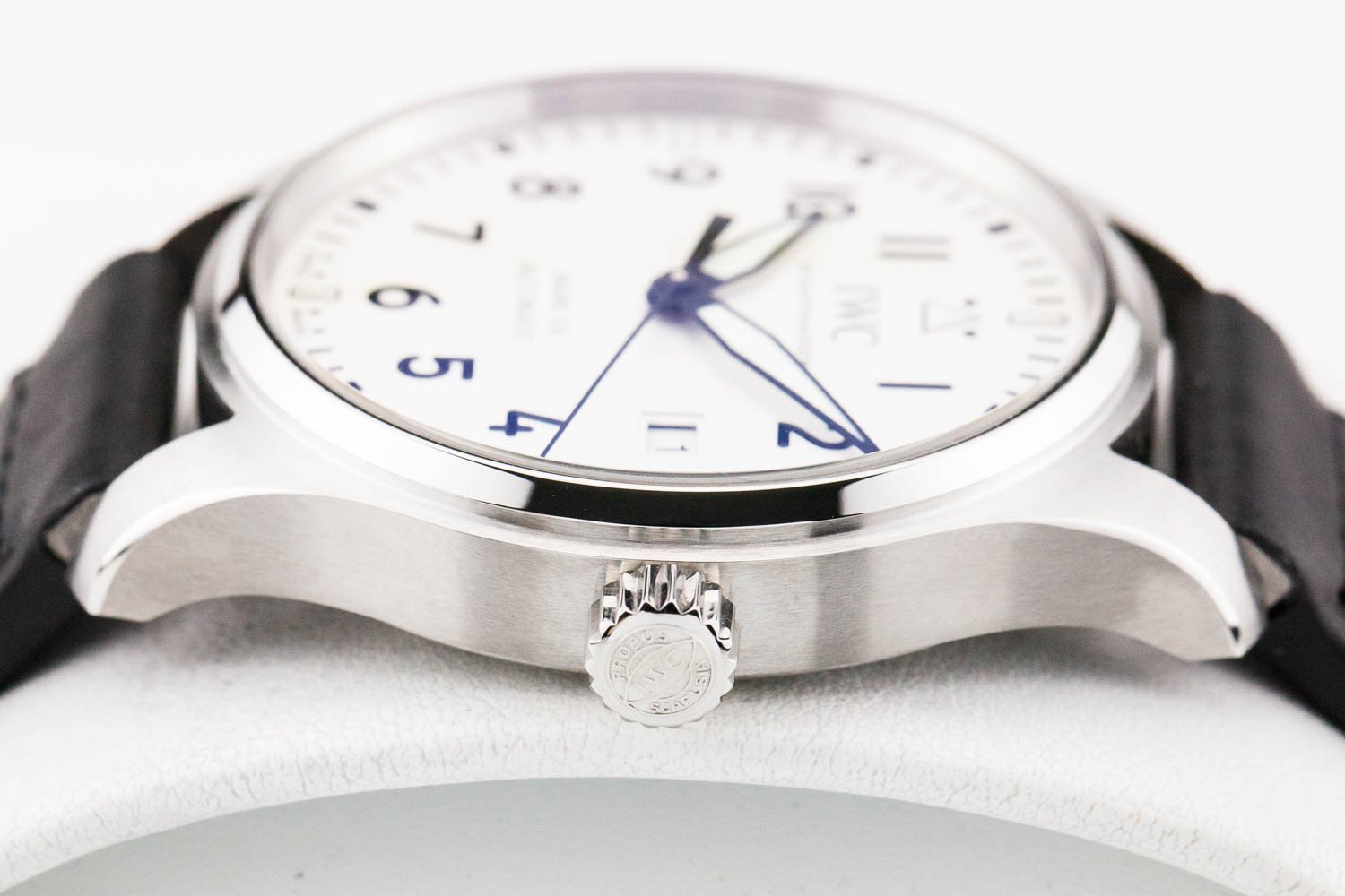 IWC Pilot's Watch Mark XX 40mm White Leather IW328207 — Watch Exchange Co.