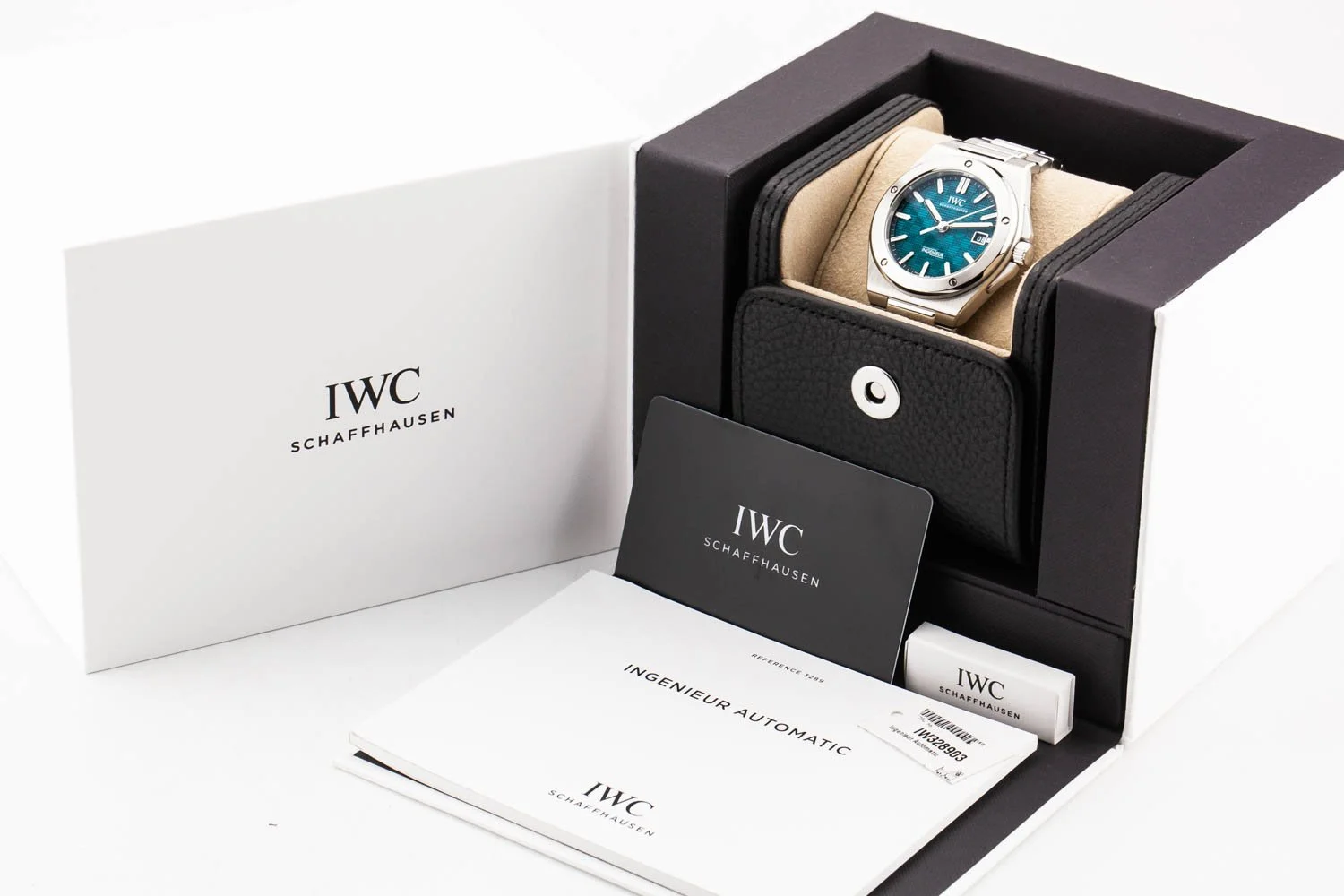 IWC Ingenieur Automatic 40mm Aqua IW328903 — Watch Exchange Co.
