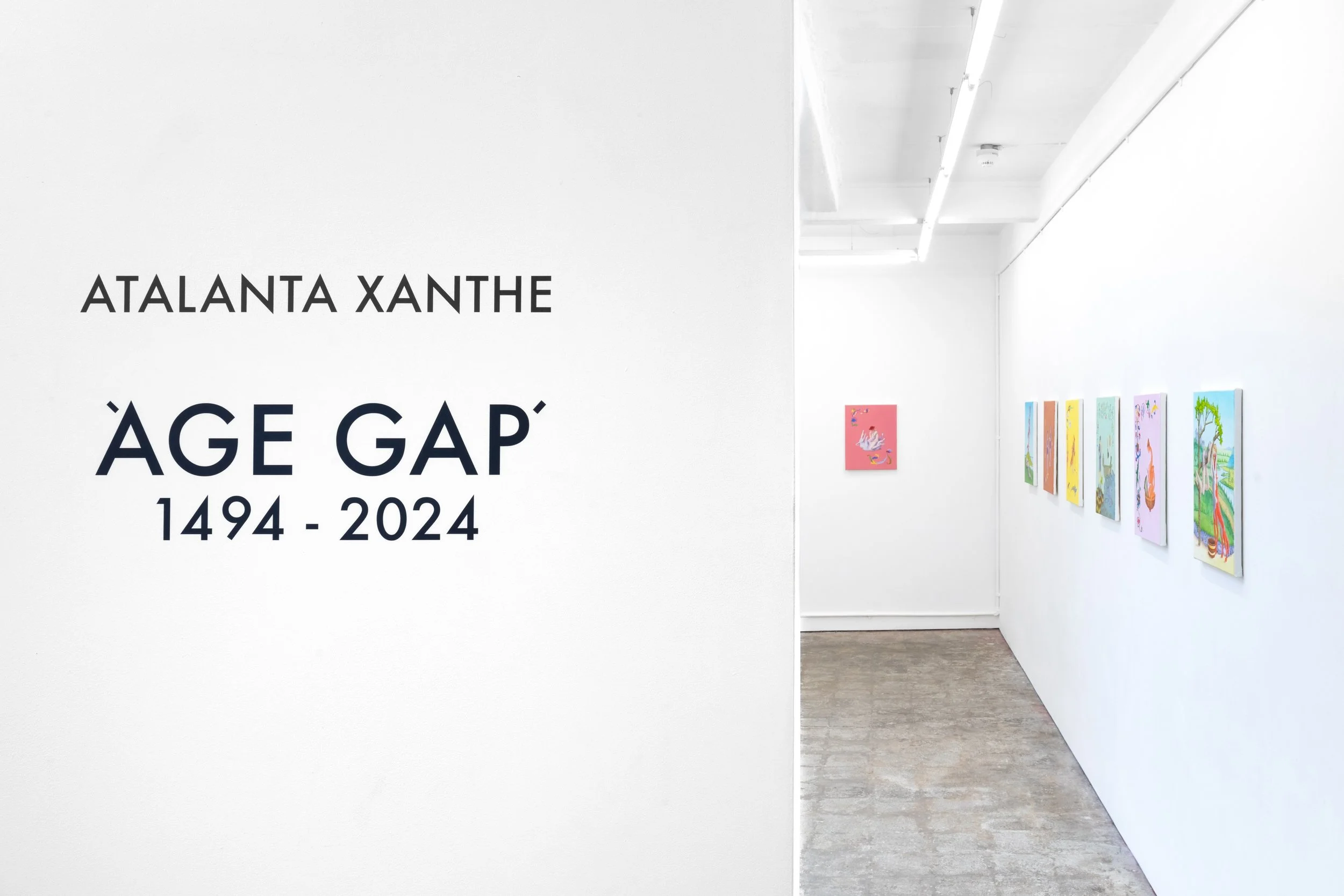 Atalanta Xanthe: ‘AGE GAP (1494-2024) ALICE BLACK — ALICE BLACK