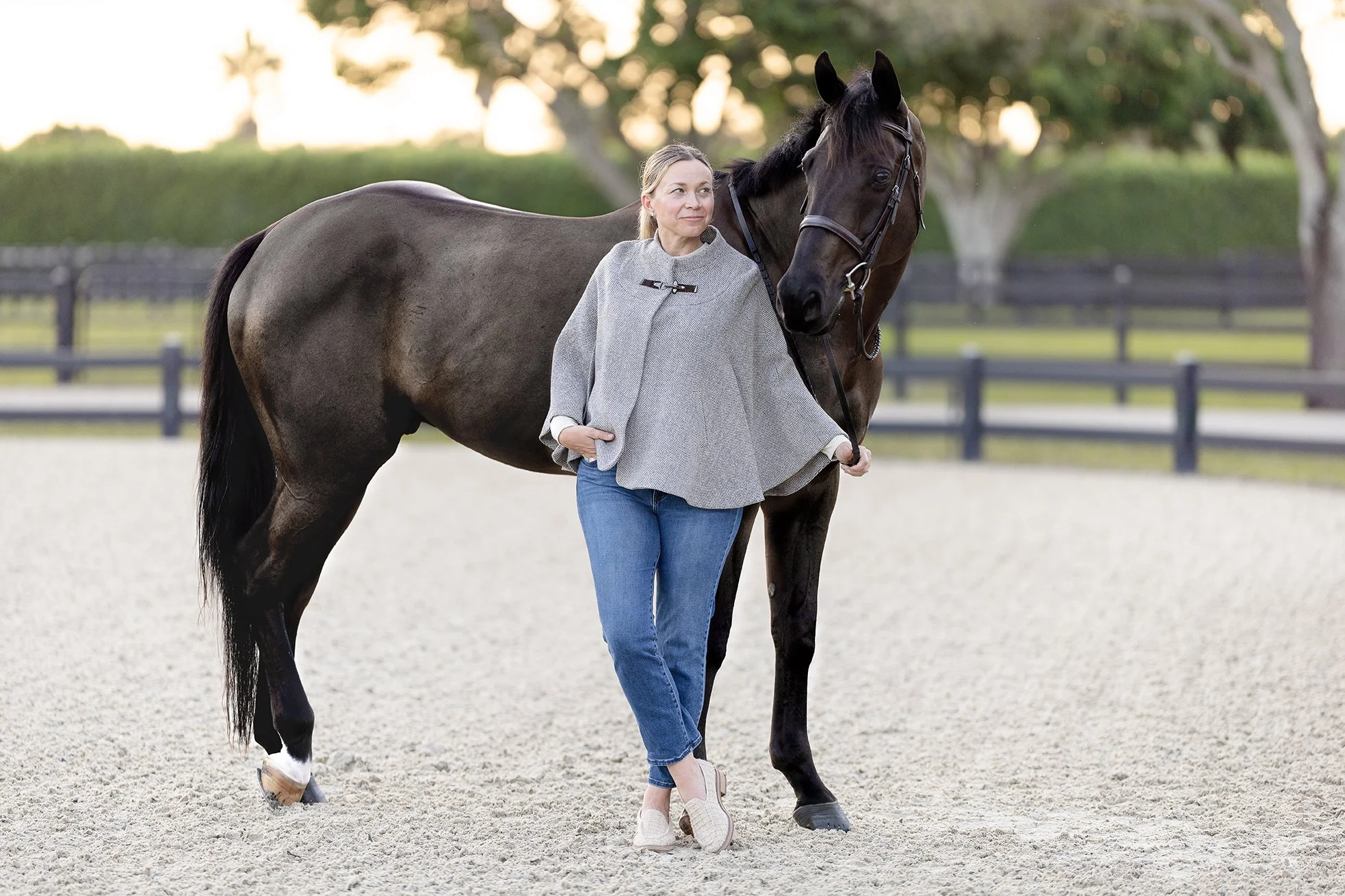 Horse & Rider Portraits in Wellington, FL | Fine Art Equestrian Photography