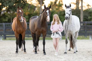 Wellington Equestrian Photographer | Horse & Rider Portraits at WEF