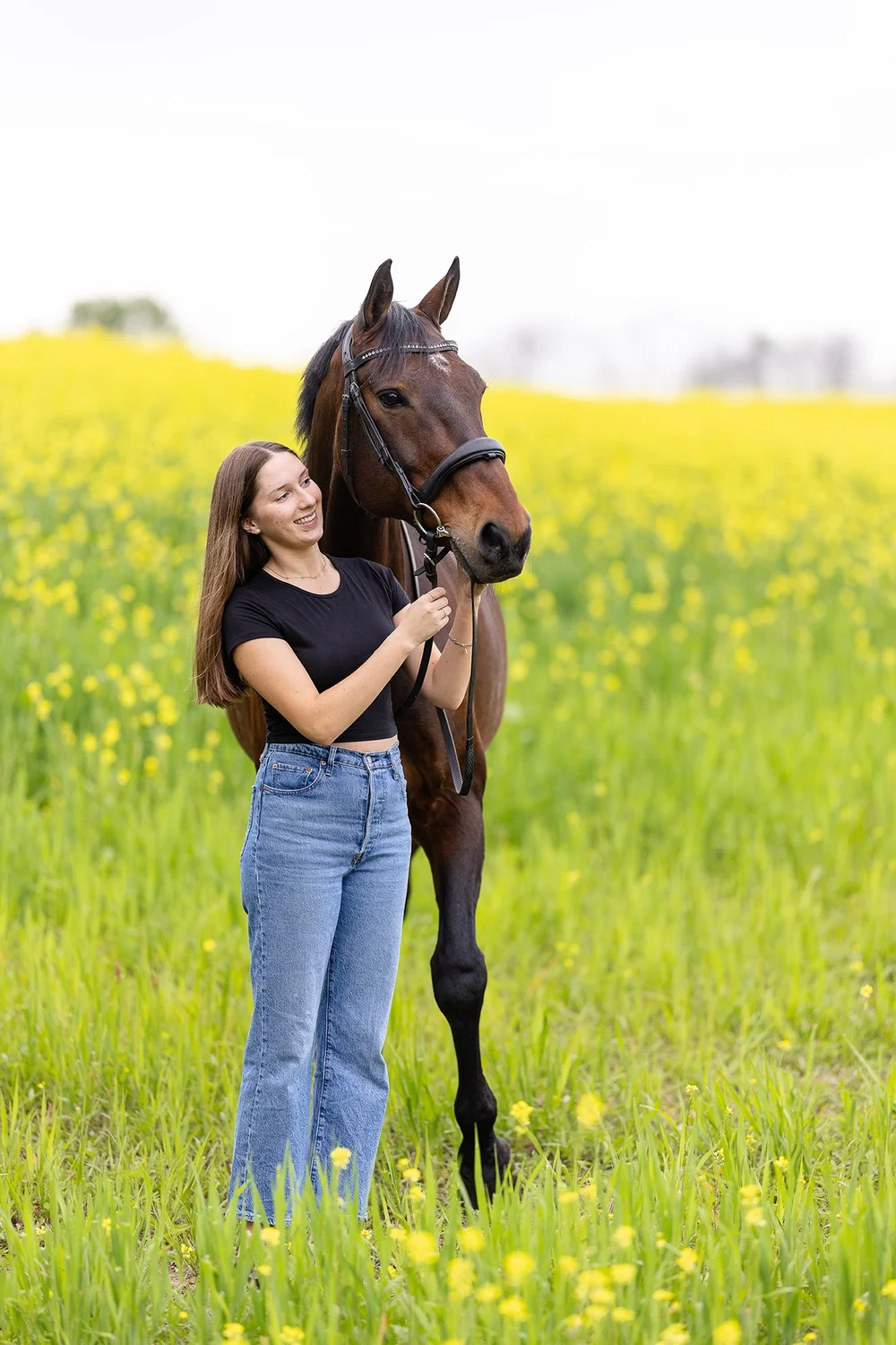 Photographing a Timeless Bond: Kendyl and Her Gelding, Denny, at Foot ...