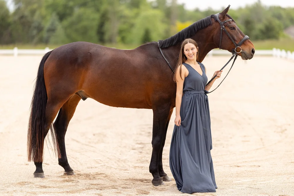 Photographing a Timeless Bond: Kendyl and Her Gelding, Denny, at Foot ...