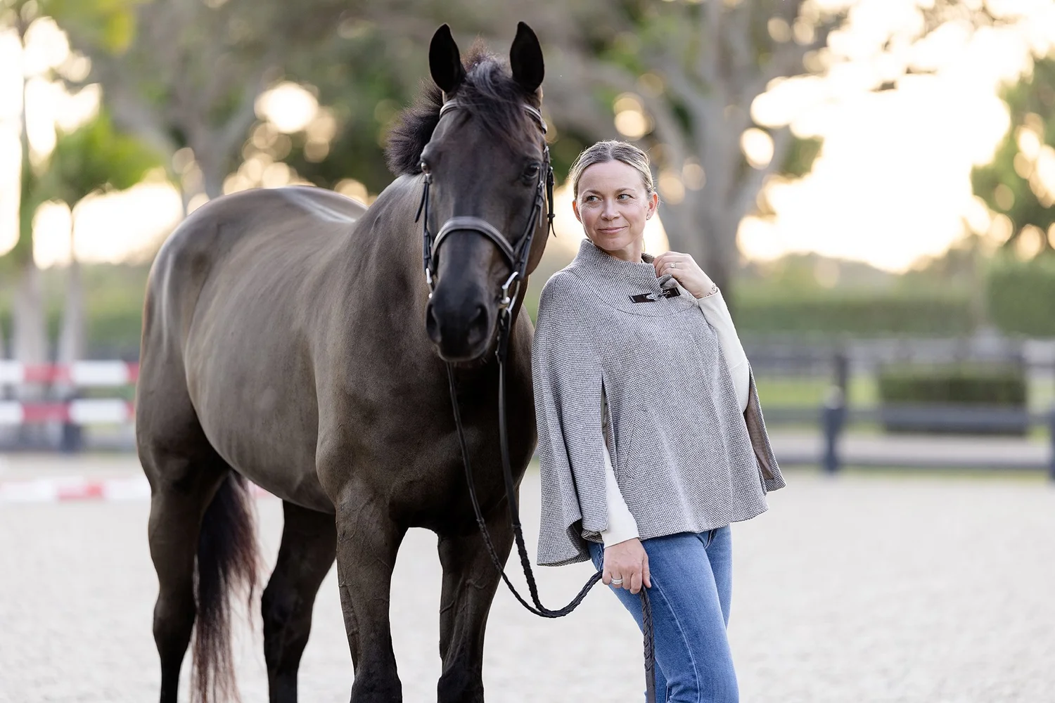 Horse & Rider Portraits in Wellington, FL | Fine Art Equestrian Photography