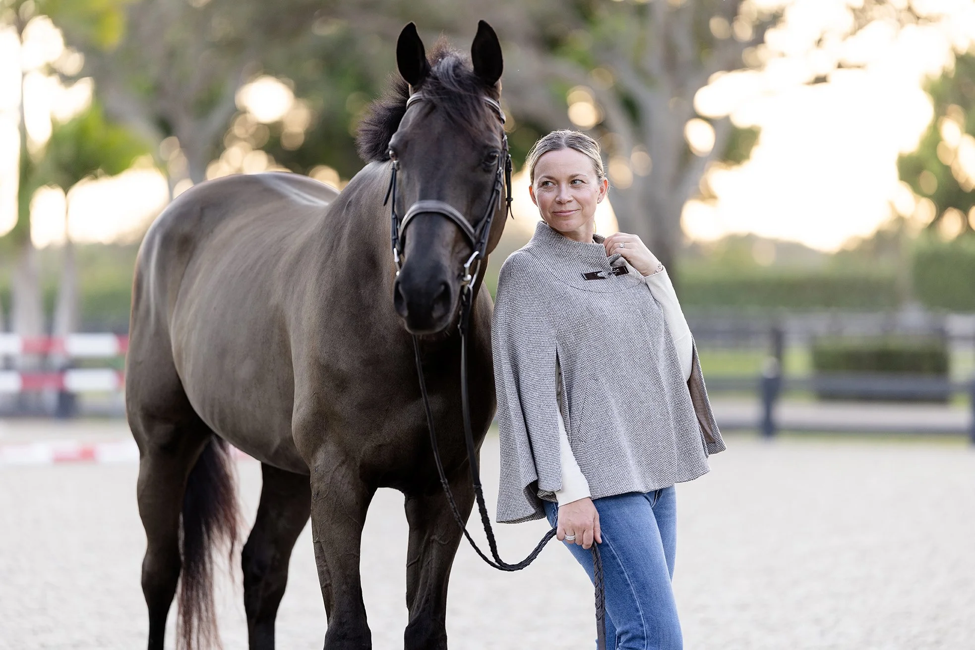 Horse & Rider Portraits in Wellington, FL | Fine Art Equestrian Photography