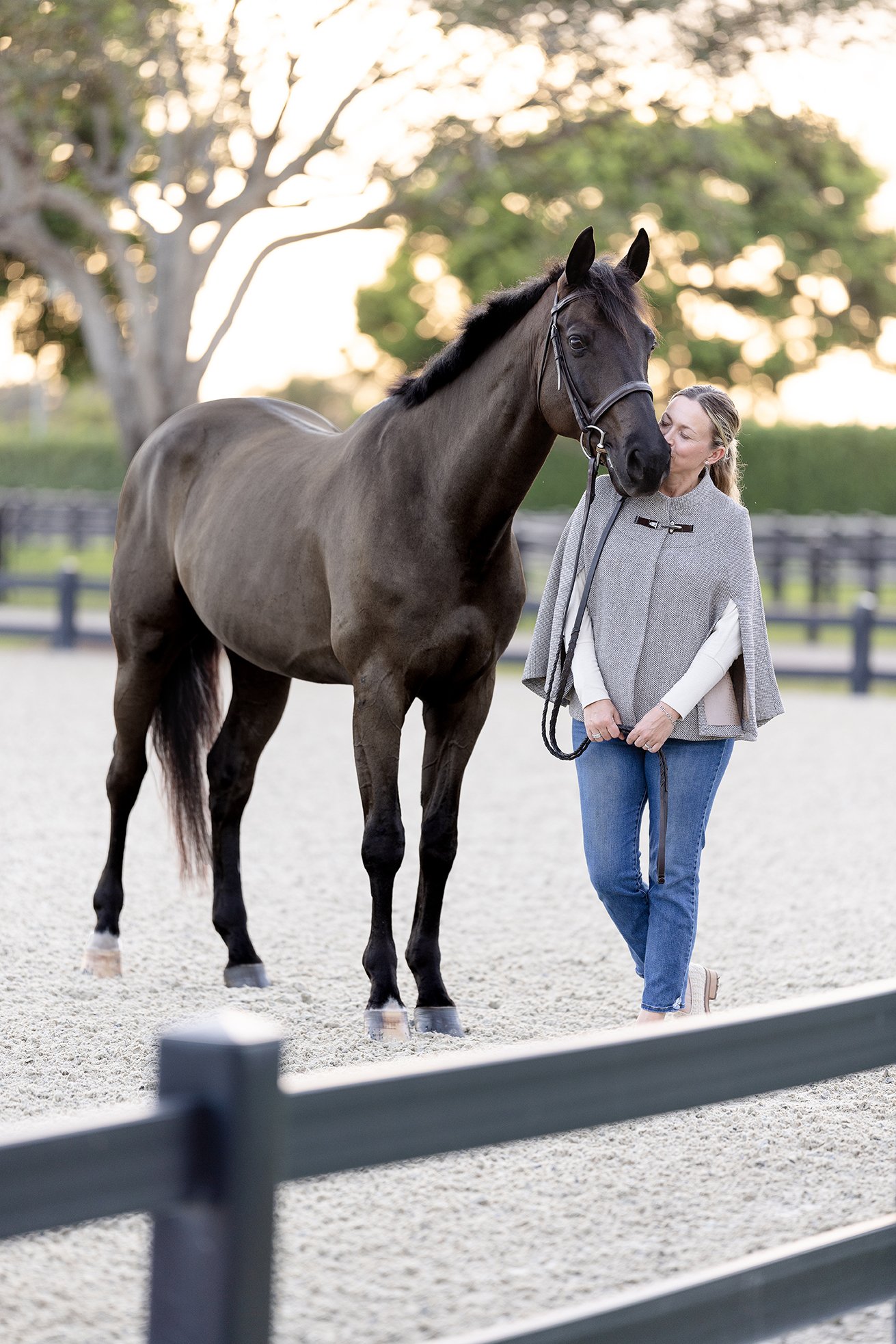 Horse & Rider Portraits in Wellington, FL | Fine Art Equestrian Photography