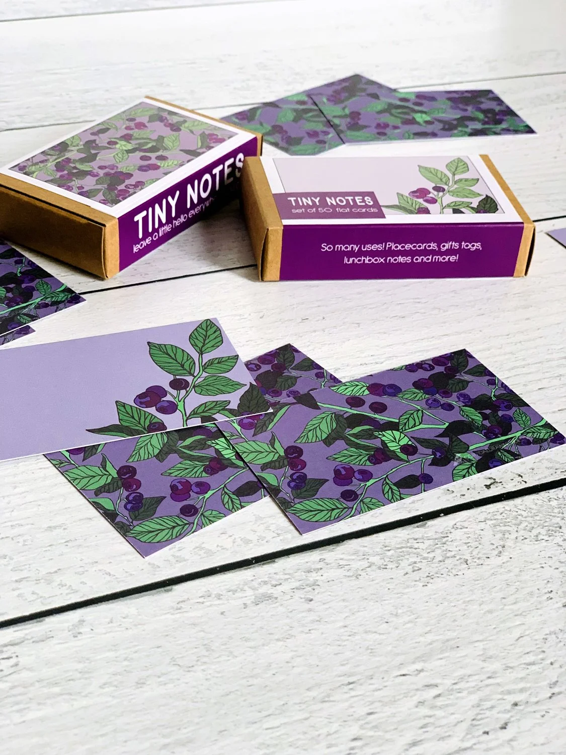 Huckleberry Tiny Notes — CORVIDAE drawings & designs