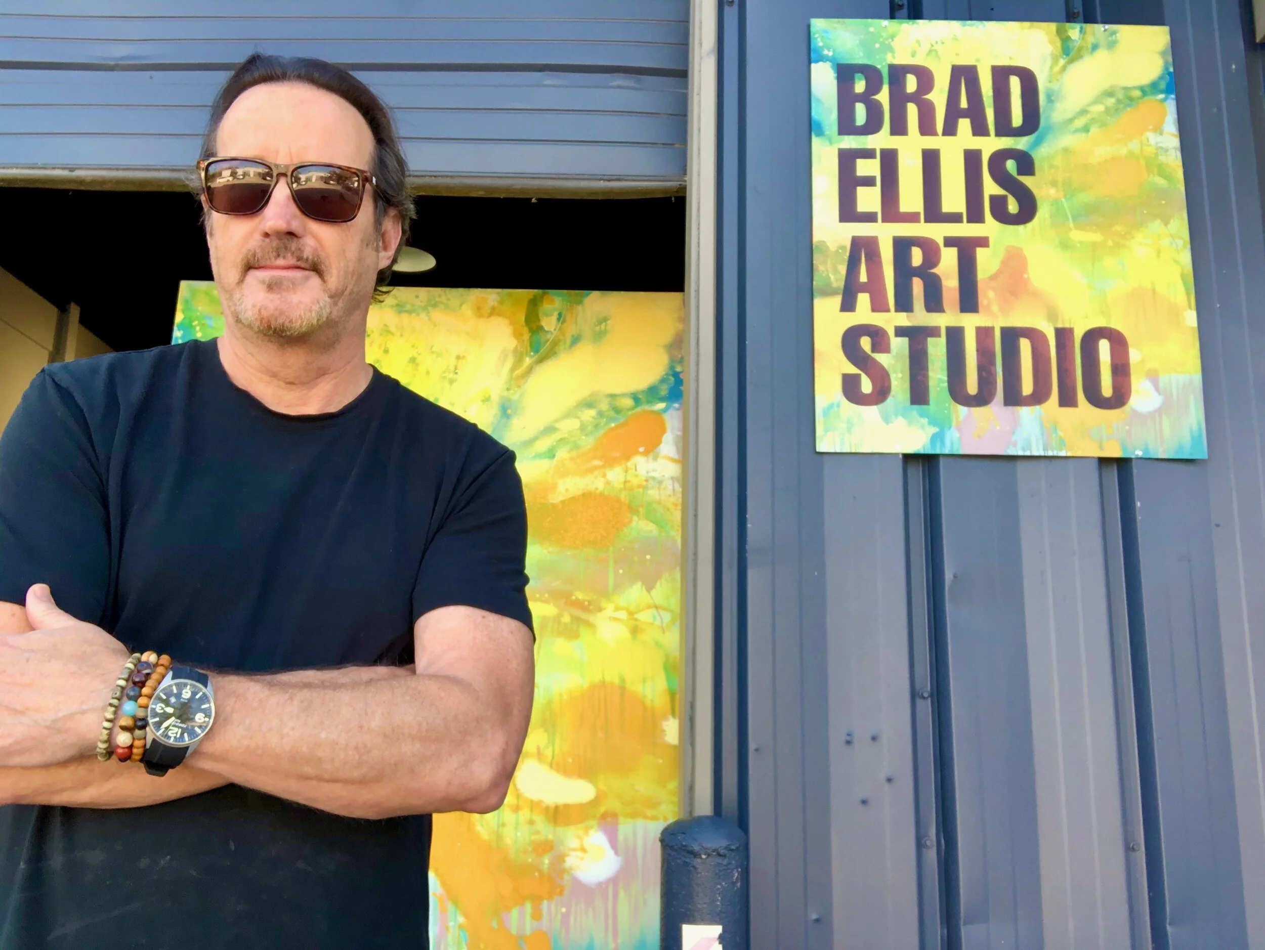Art Studio — Brad Ellis Abstract Artist