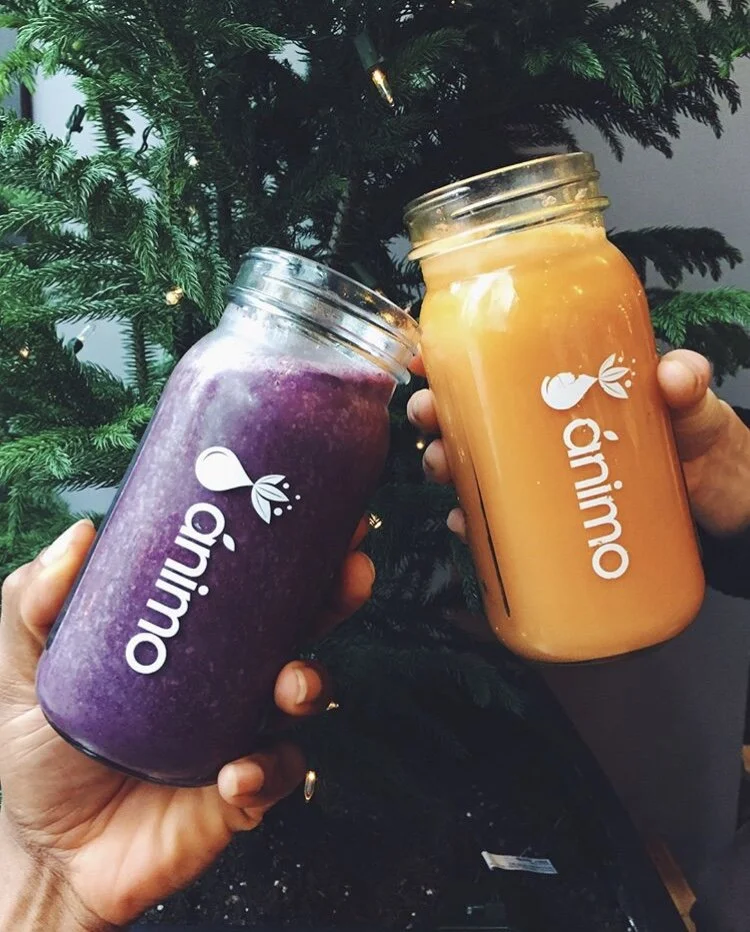 Menu — Ánimo Juice & Burrito Bar