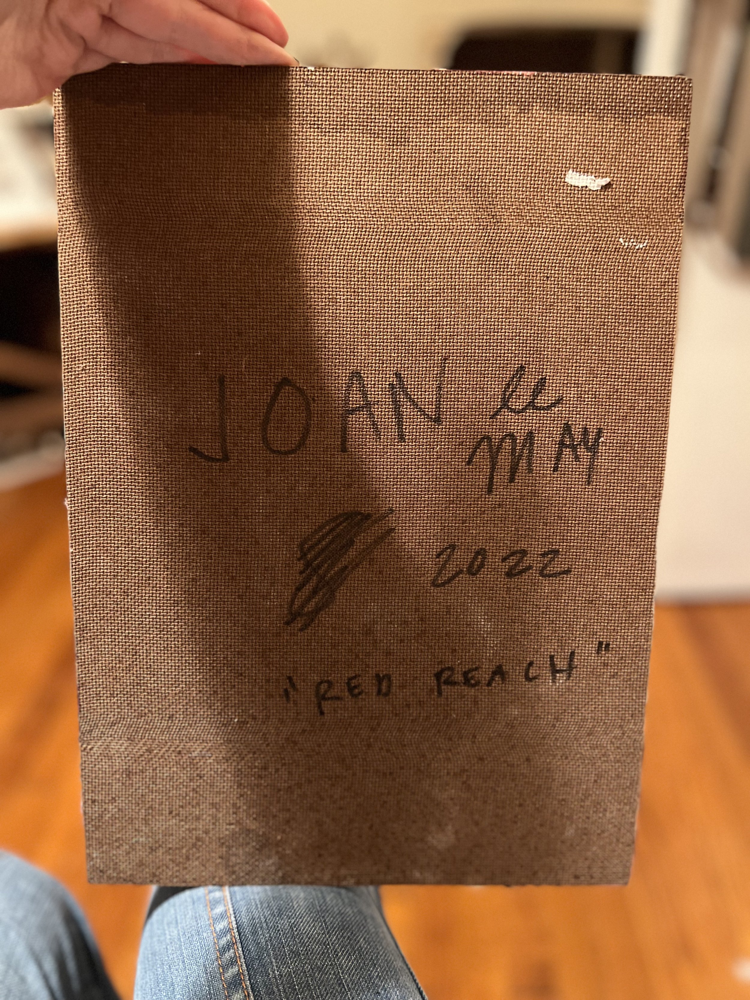 Red Reach — Joan LeMay Fine Art