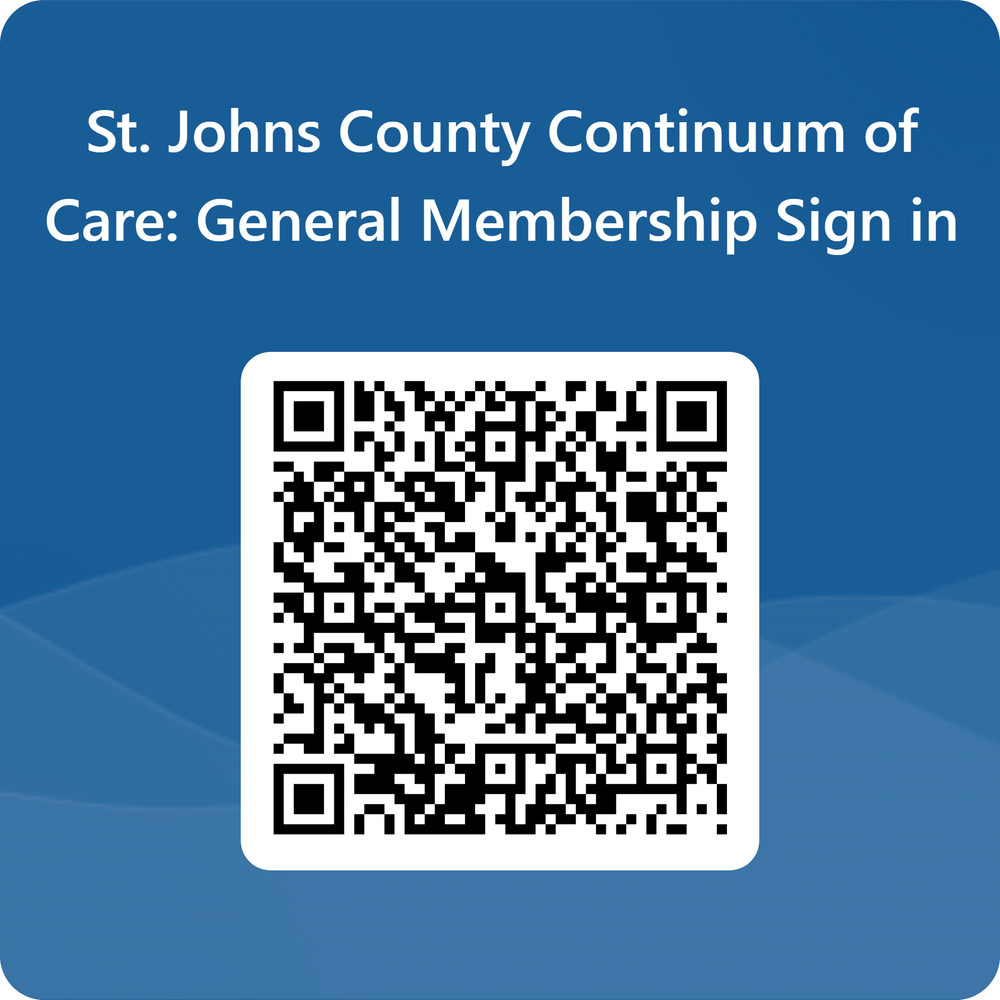 SJC CoC Monthly Membership Meeting — St. Johns County Continuum of Care