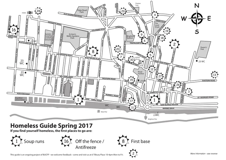Homeless Map — BUCFP