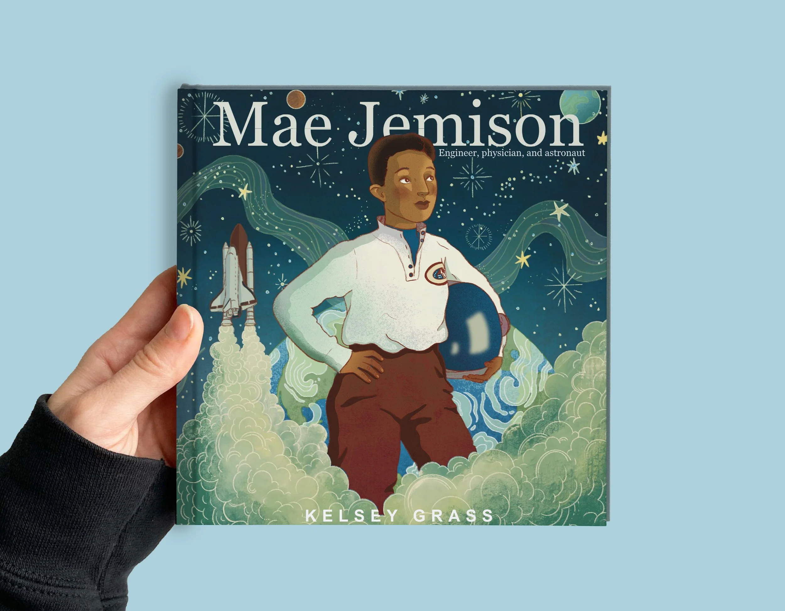 Kelsey Grass -Mae Jemison Book Cover