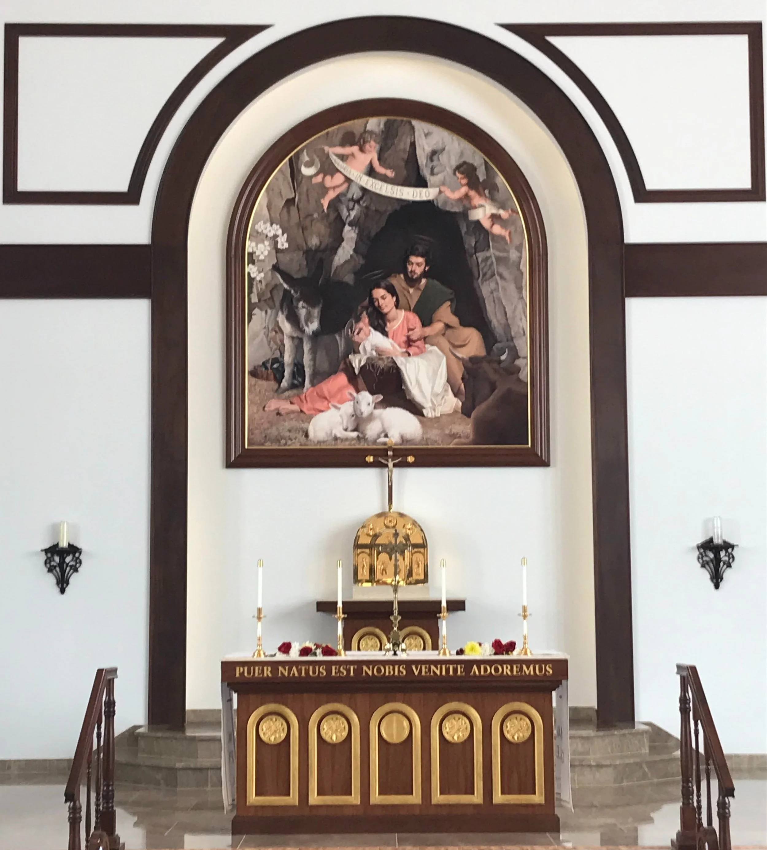 A New Painting of the Nativity by Henry Wingate for Oakcrest School in ...