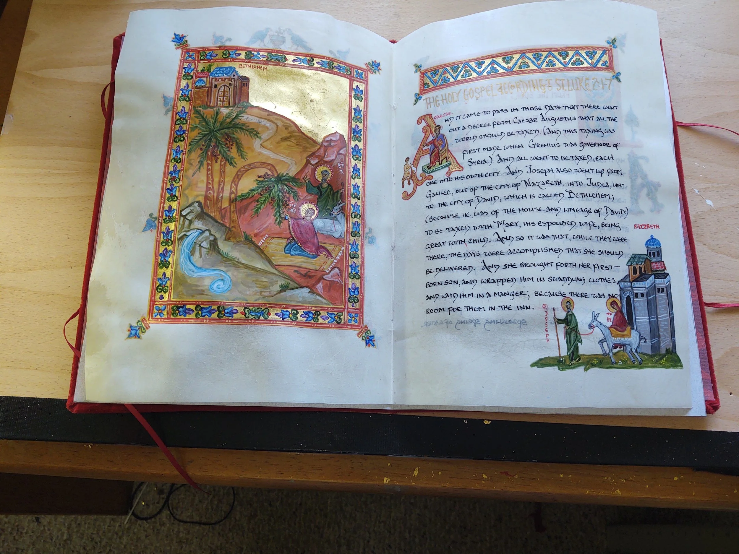 The Manuscript Illumination, Calligraphy and Icons of Nicholas Hughes ...