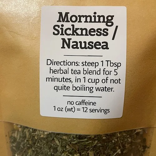 Morning Sickness Nausea Herbal Tea Blend — Locally Good