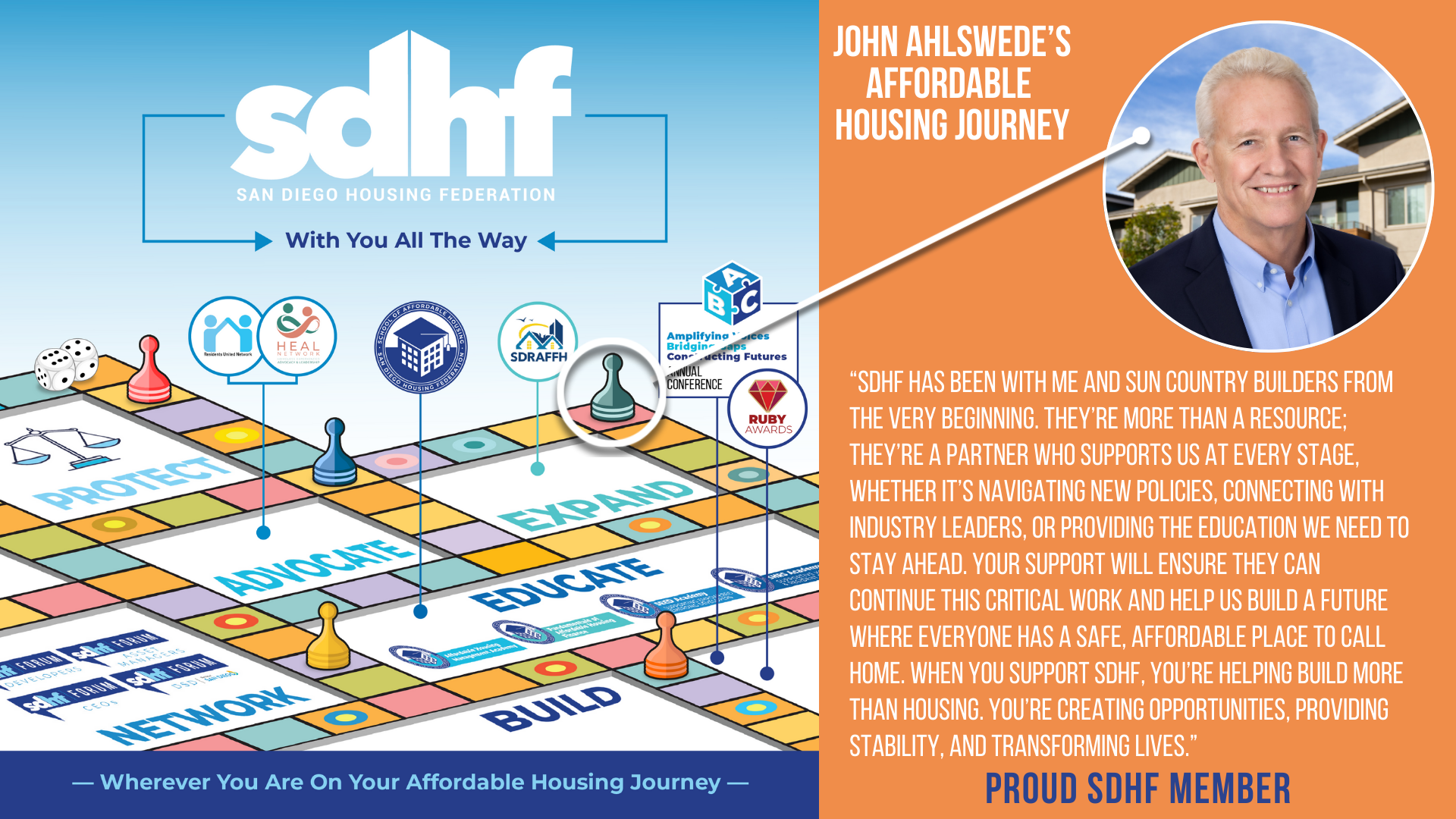 John Ahlswede’s story of Building a Foundation for Change - "With You ...