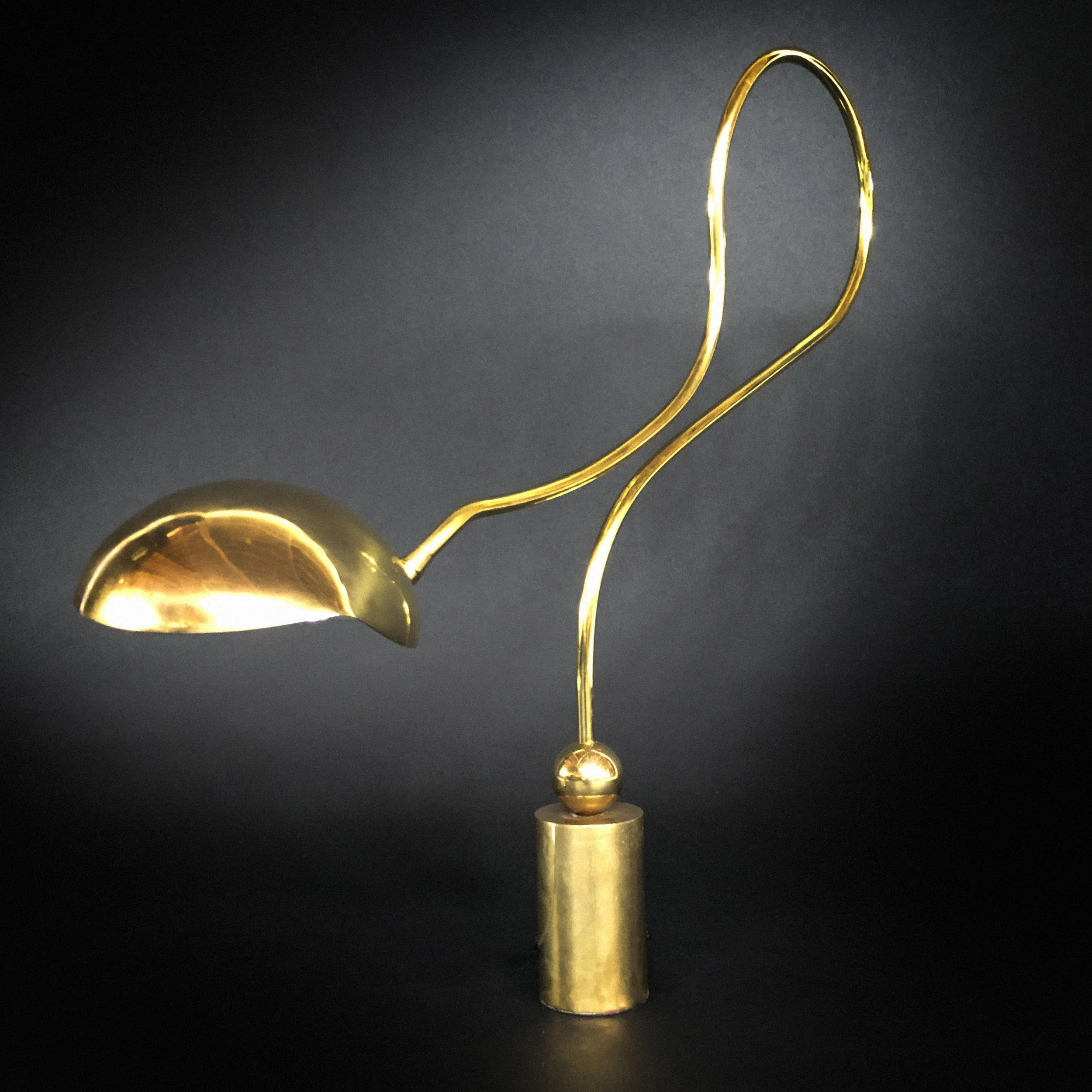 Curved Neck Table Lamp — Jason Koharik