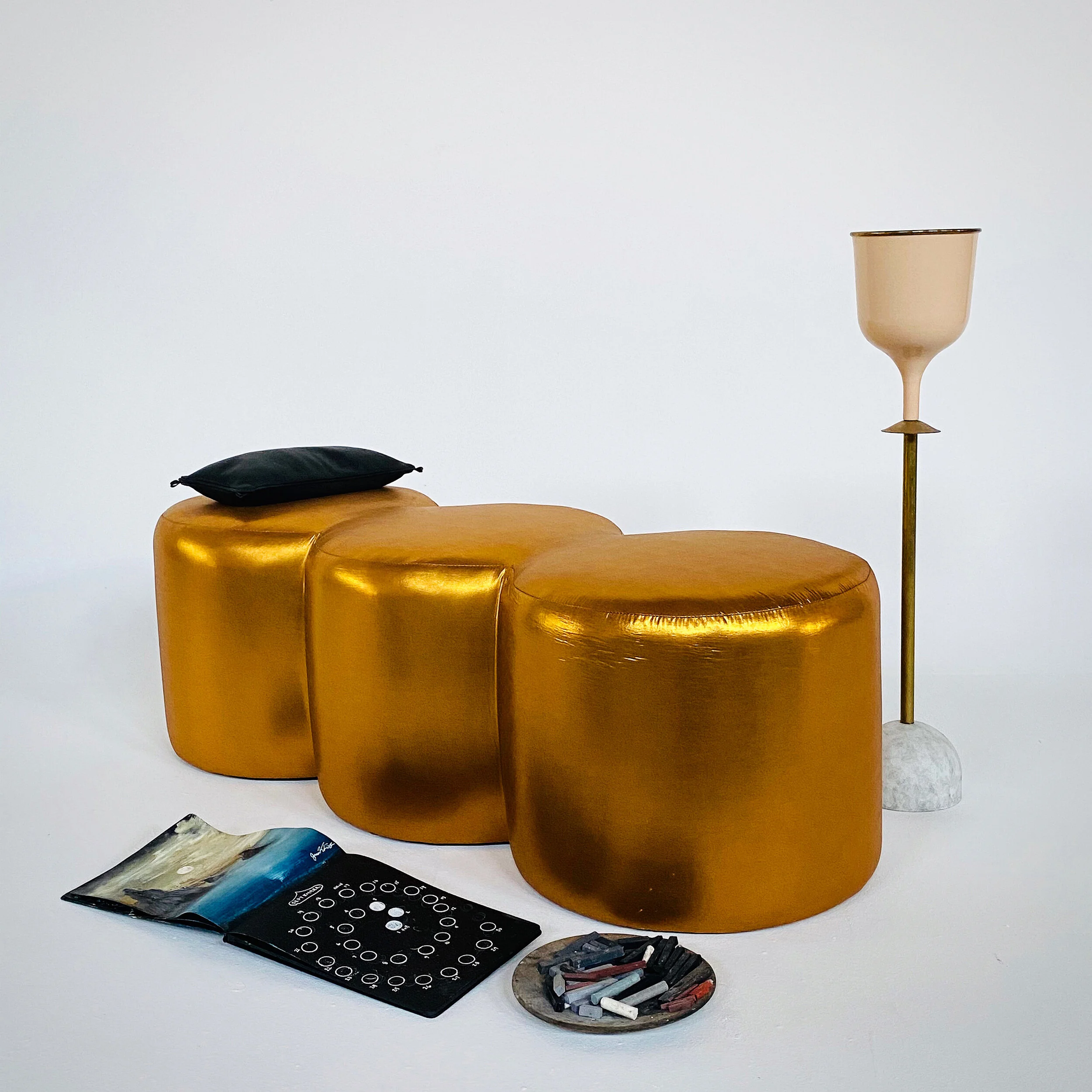Triple Moon Ottoman — Jason Koharik