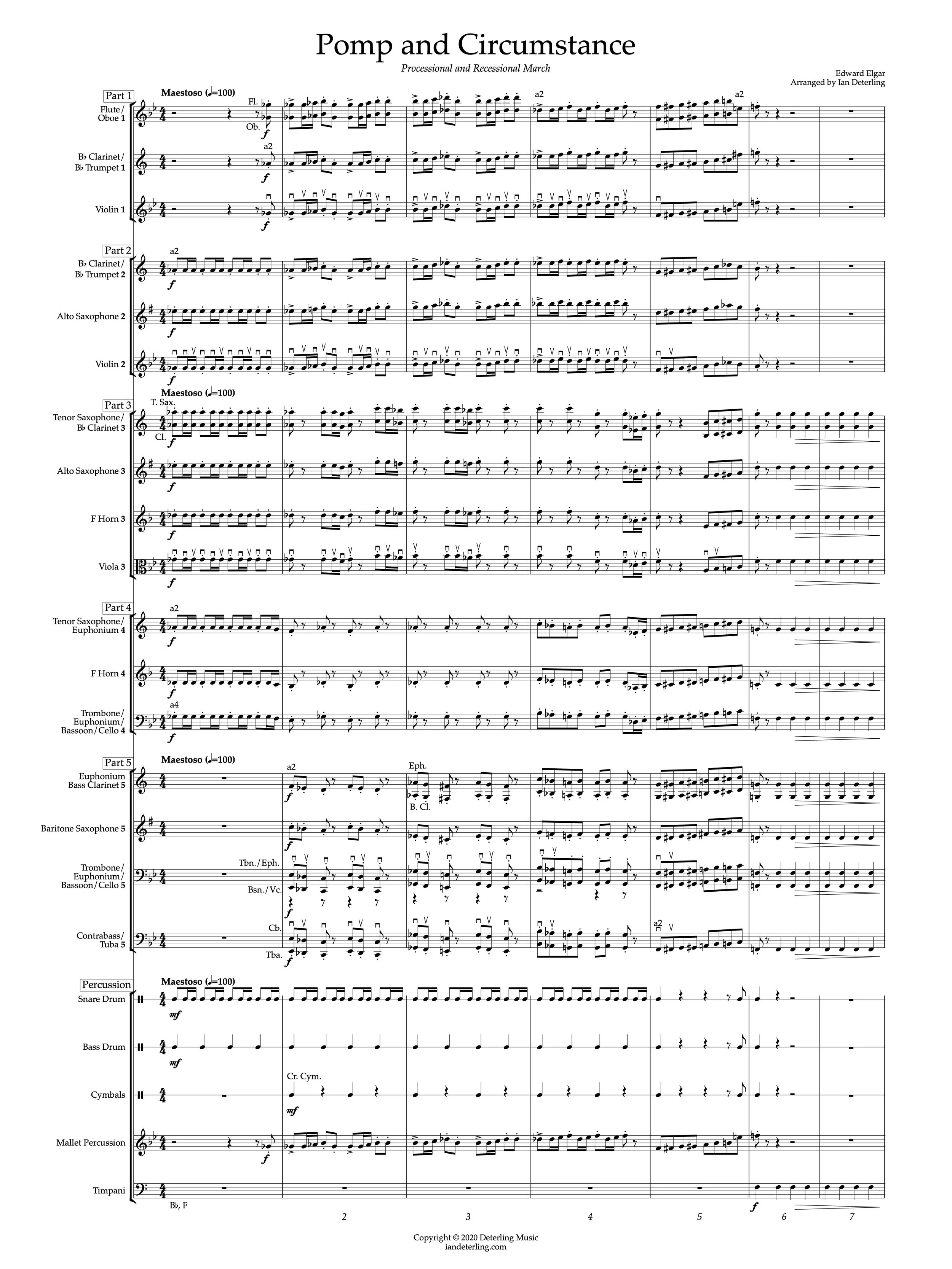 Pomp and Circumstance — Ian Deterling