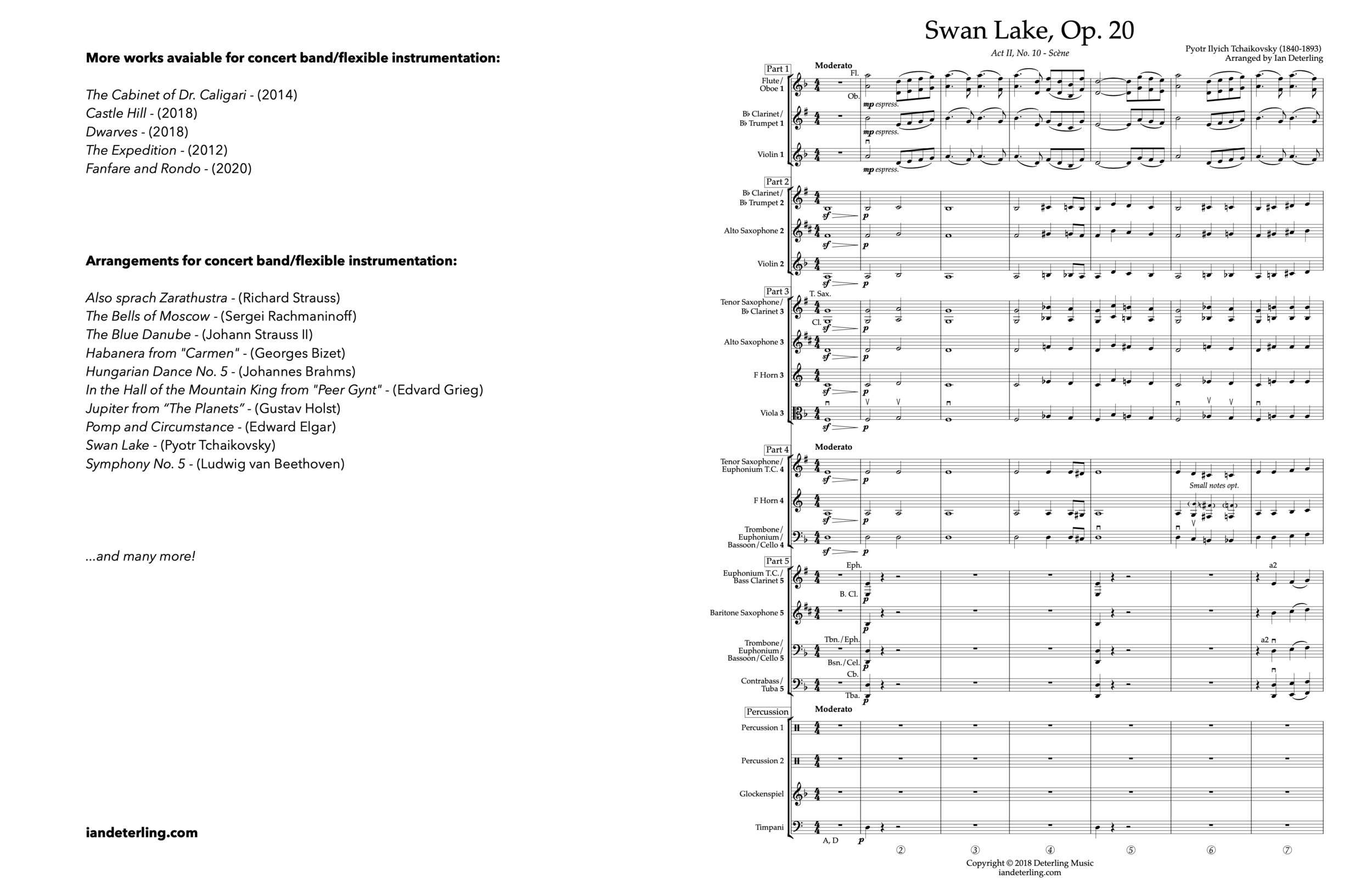 Swan Lake — Ian Deterling