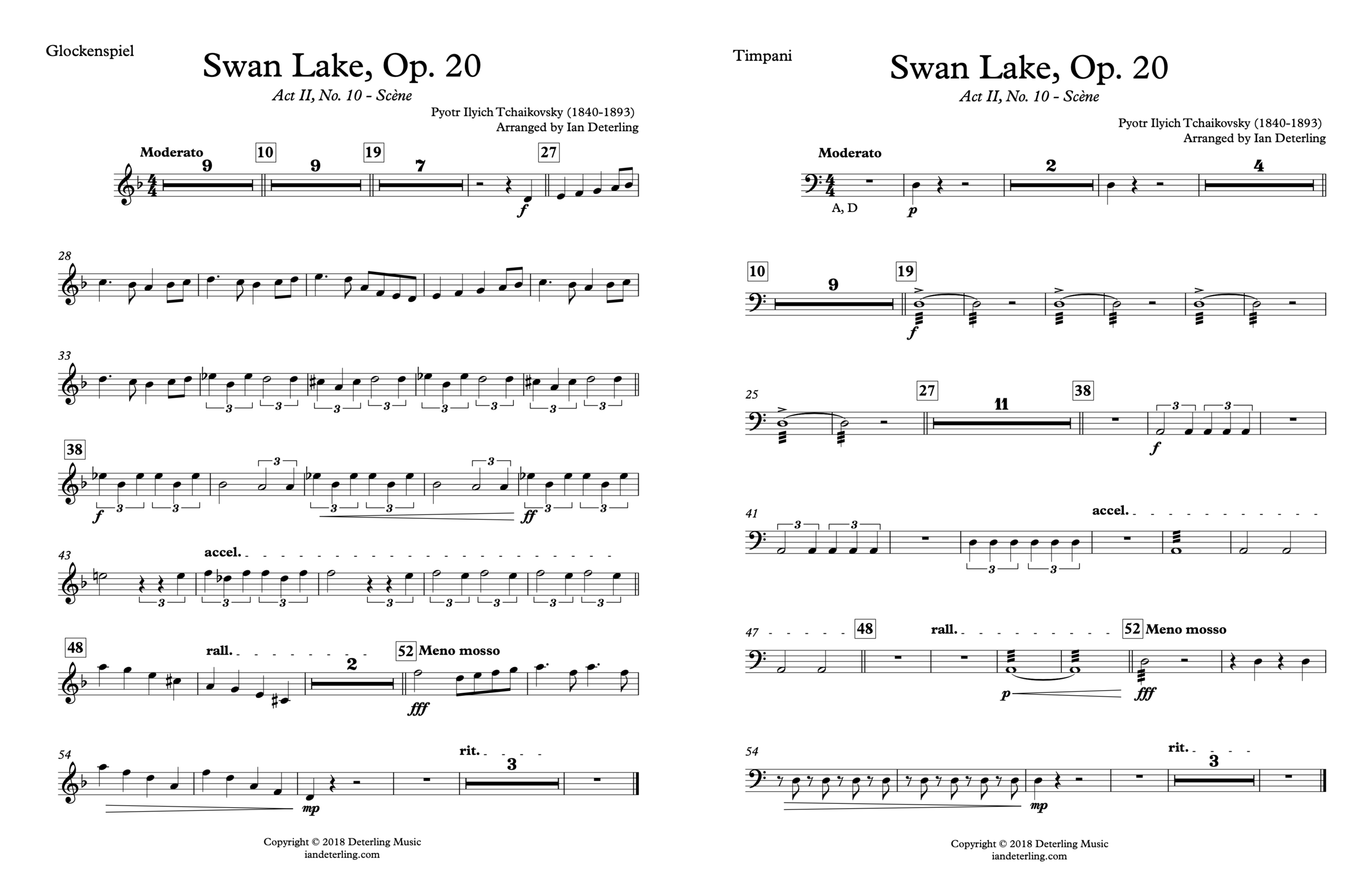 Swan Lake — Ian Deterling