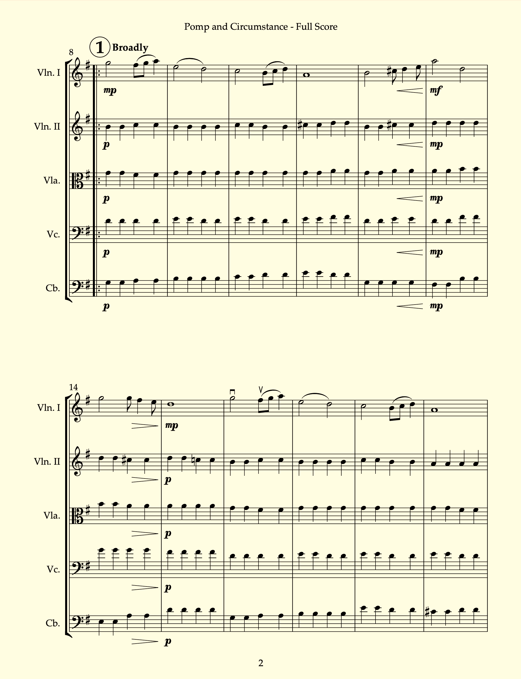 Pomp and Circumstance — Ian Deterling