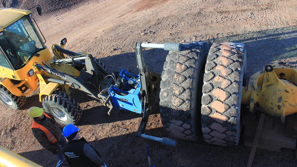 Easy Gripper 2400-2T - Professional tyre handler