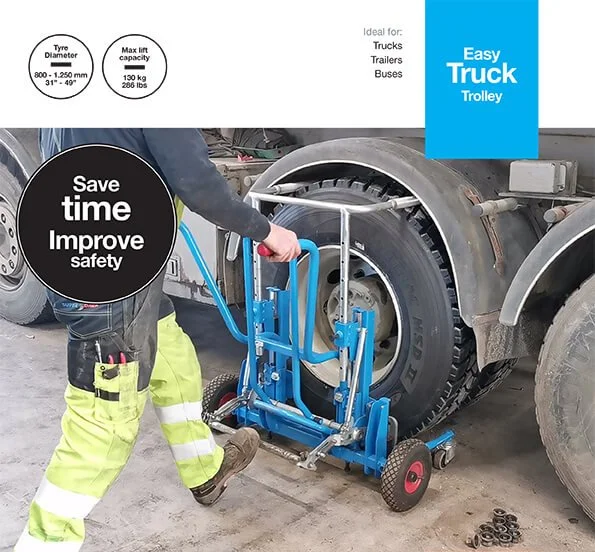 Tyre Handlers optimized for efficient and safe tyre handling