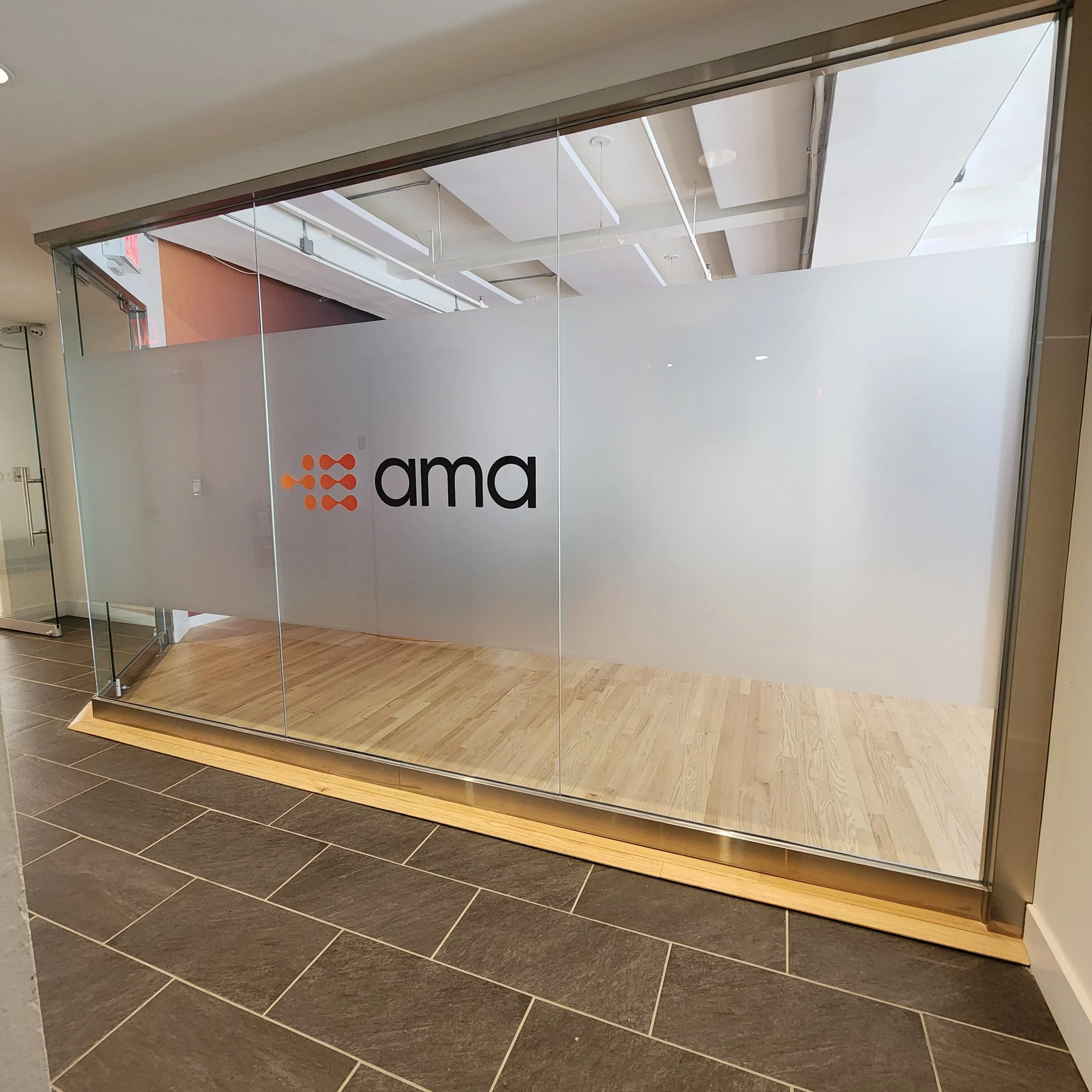 Window Frosting NYC | Frosted Glass Decals NYC | Etched Glass Window ...