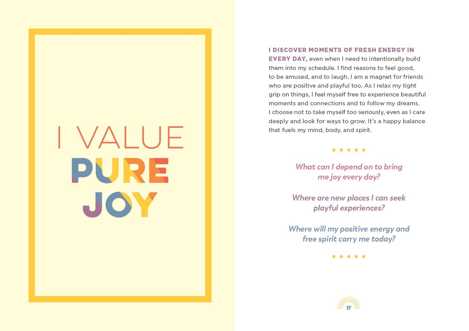 5-Minute Morning Magic Book — Maryse Cardin