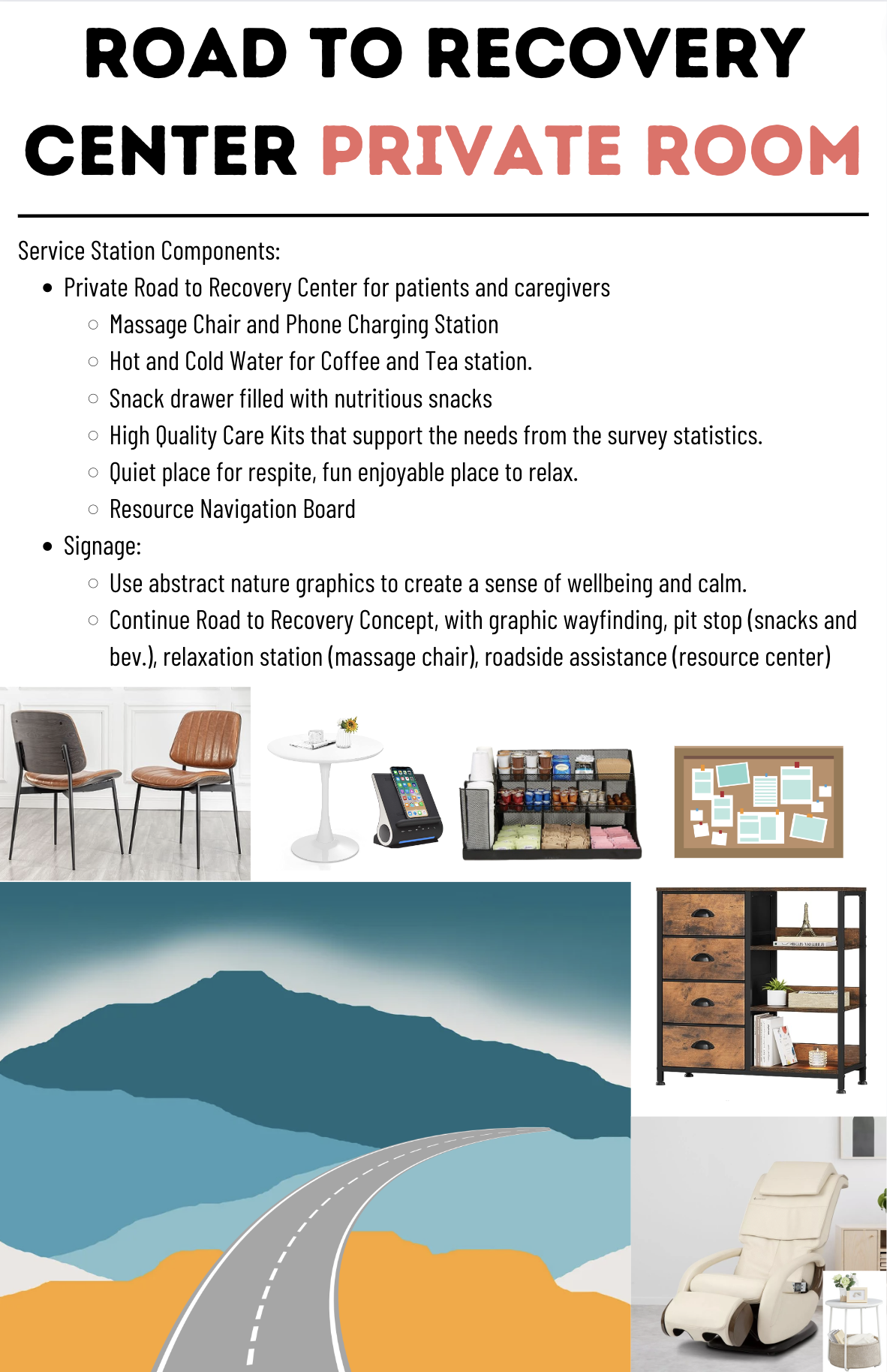 Road to Recovery Oncology Dept. Center — 2Live2Cure