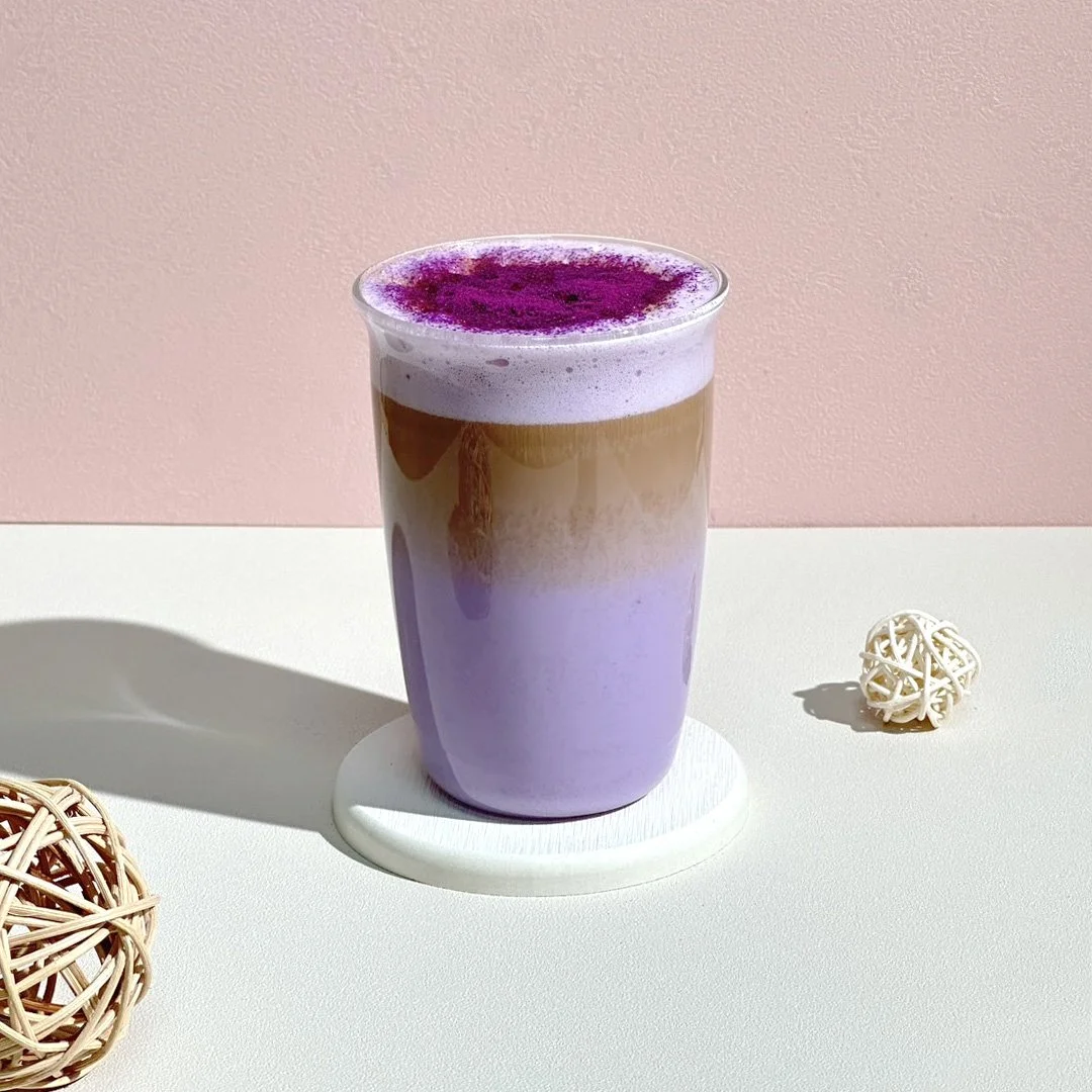 Purple Ube Coffee Latte