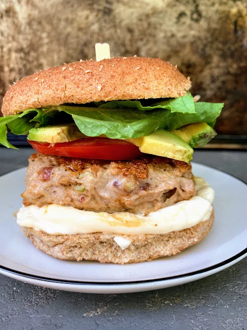 Turkey Club Burgers — Campbell Comfort