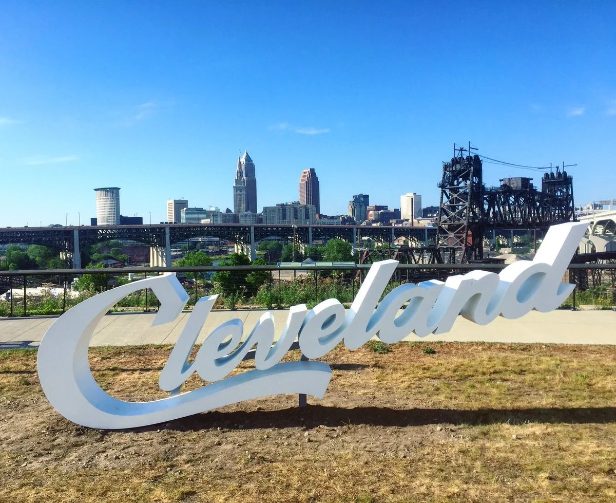Cleveland Script — SIGNATURE SIGN COMPANY