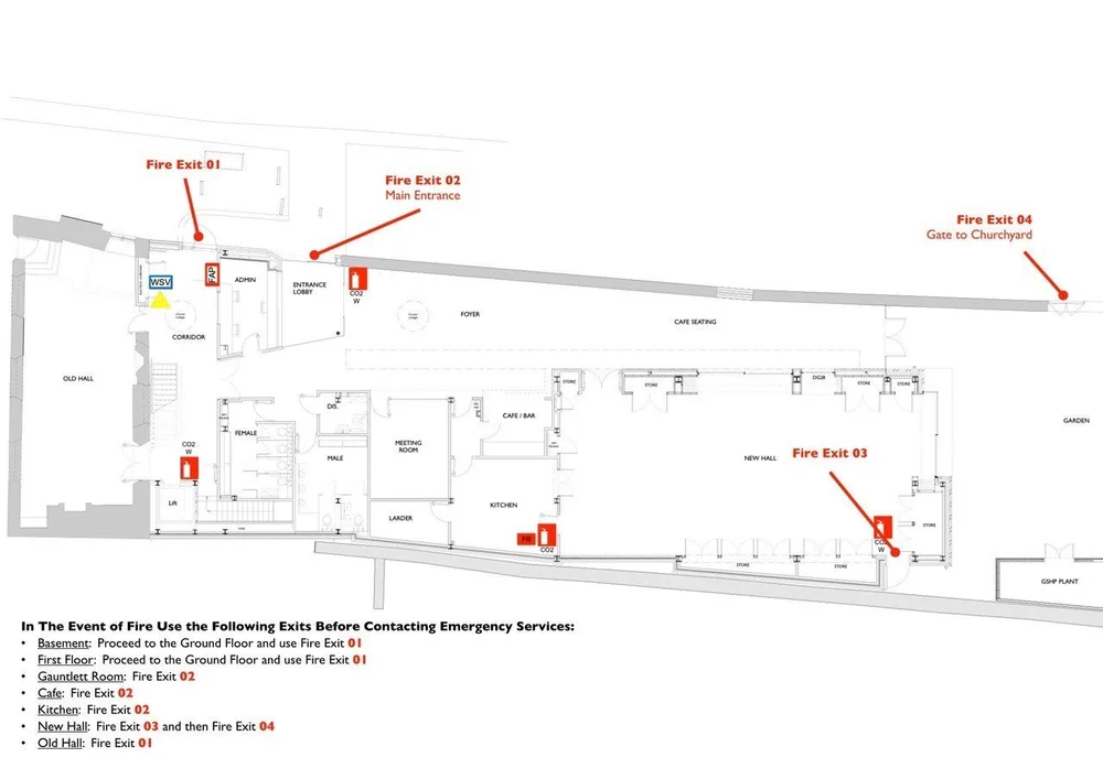Fire Procedure — Burford Church