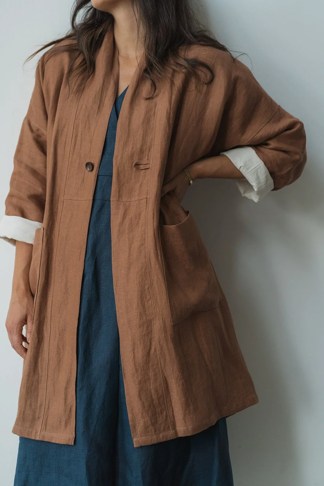 Linen Jacket | Ann Jacket | Linen Clothing — Nomi Designs
